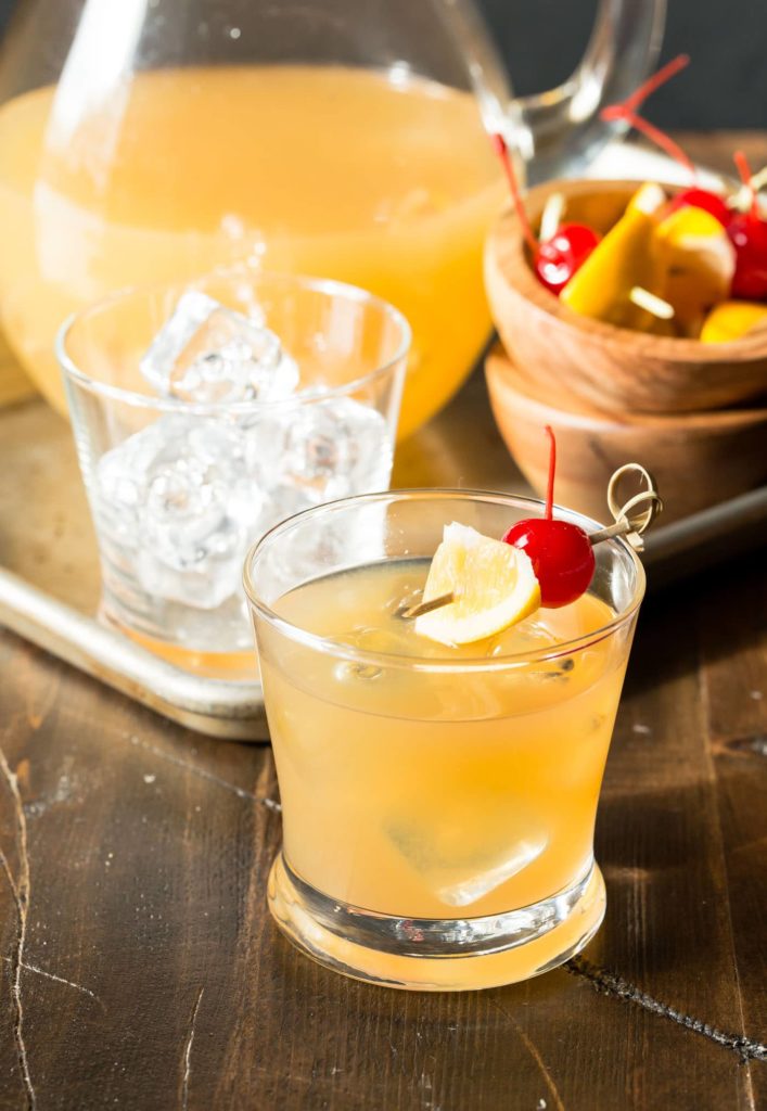 SIMPLE Whiskey Sour Punch Simple Party Food simple-whiskey-sour-punch-simple-party-food